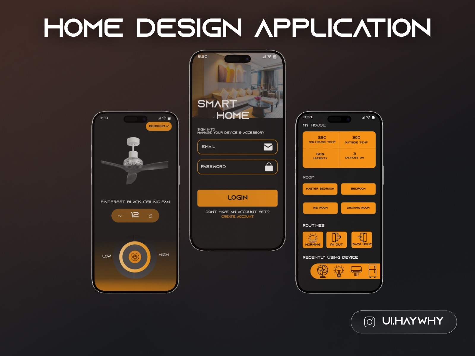Figma Home Design Application by Alabi Ayomide on Dribbble