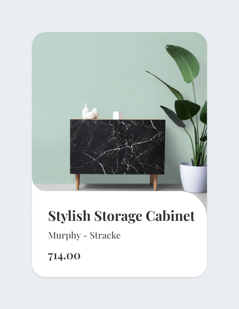 Luxe Living Studio - UI Card by Jyotsana on Dribbble