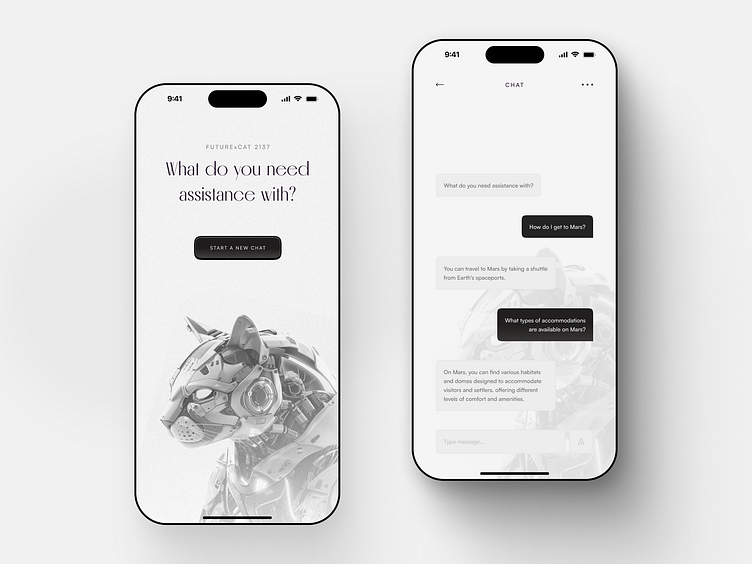 AI Chatbot by Kuba Gawlik on Dribbble
