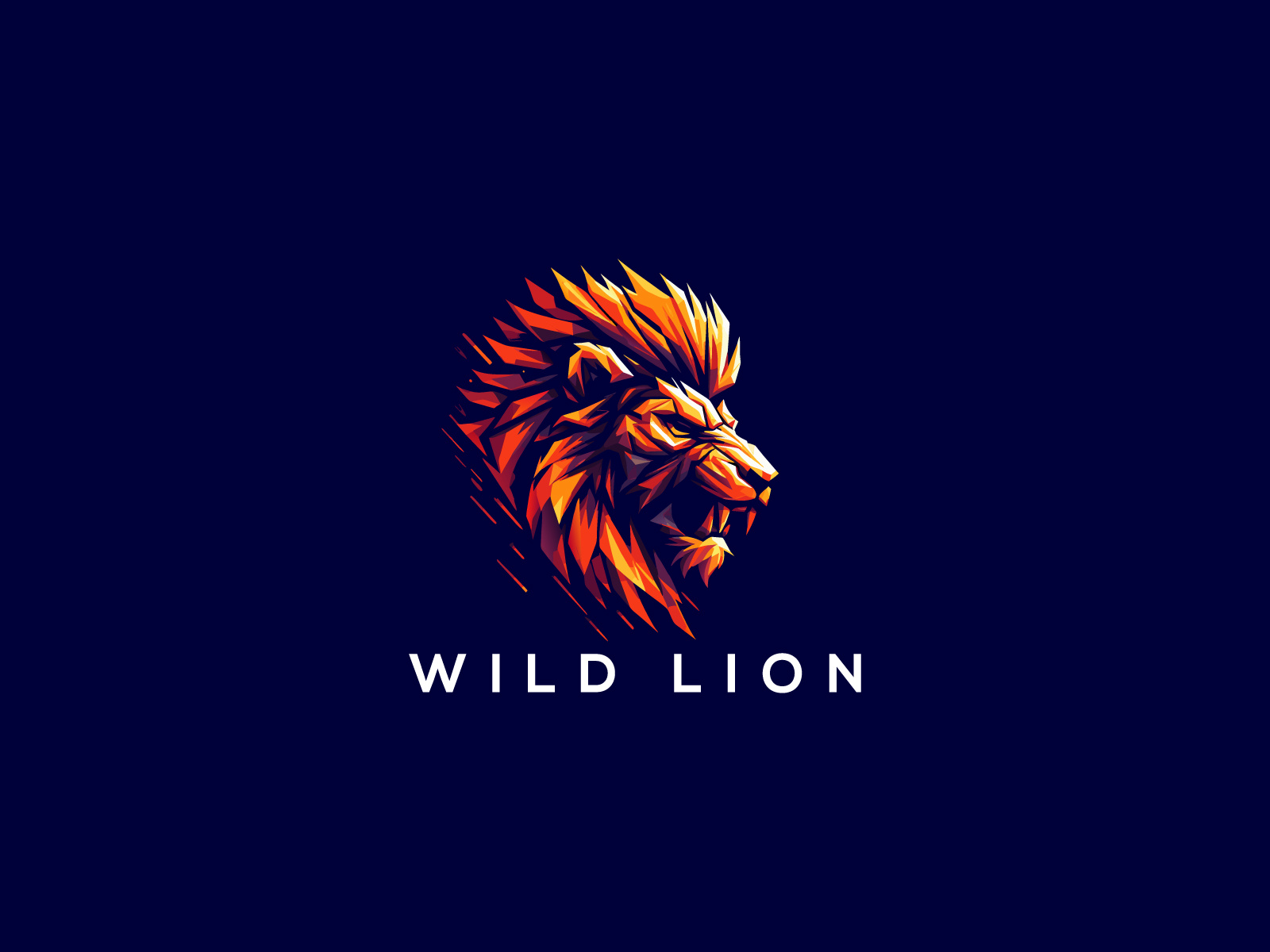 Lion Logo by Austin Smith on Dribbble