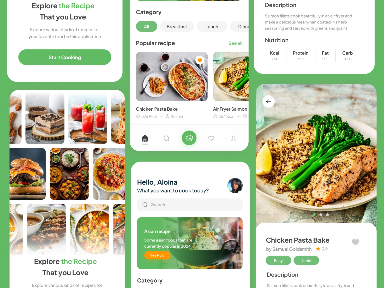 UI UX Food designs, themes, templates and downloadable graphic elements ...