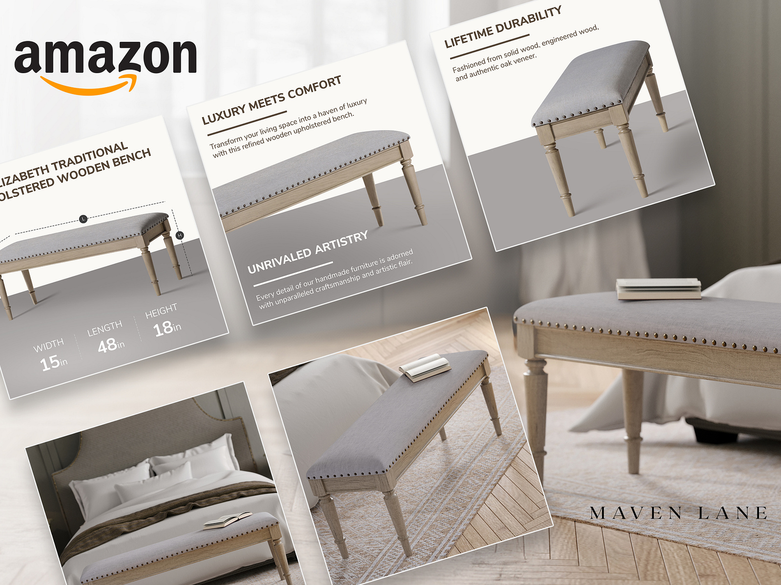 Amazon Product Listing Design by Jeffrey Palay on Dribbble
