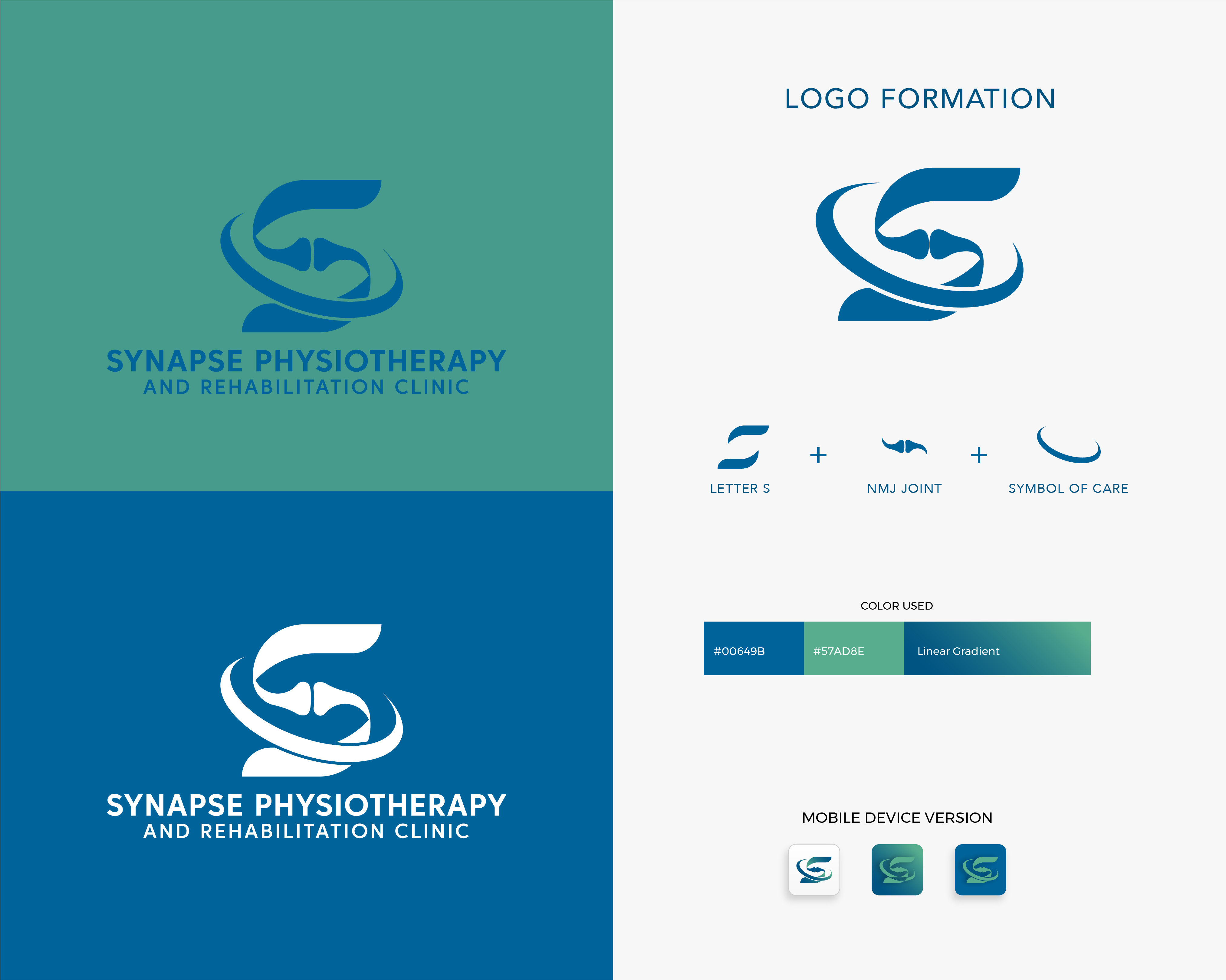 Synapse Physiotherapy Logo Design by Deepesh Malla on Dribbble