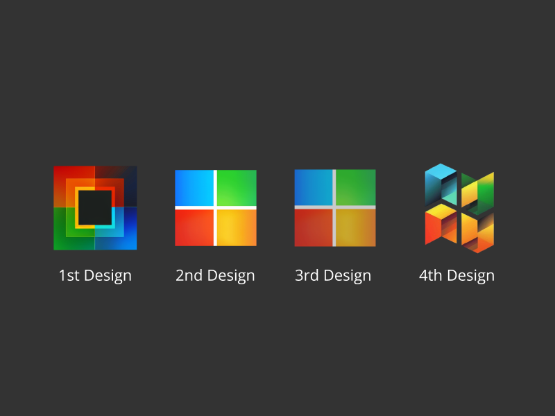 Mini Case Study: Microsoft Logo Redesign by Eda Hazal Tümer on Dribbble