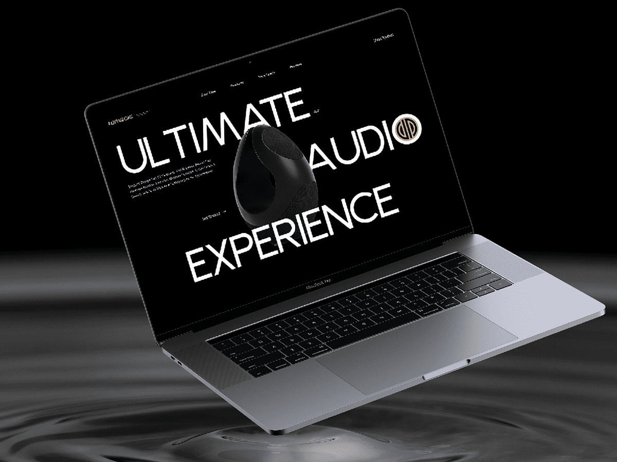 Pantheone - High-End Speaker Sound System Website Design by LAIN UI/UX ...