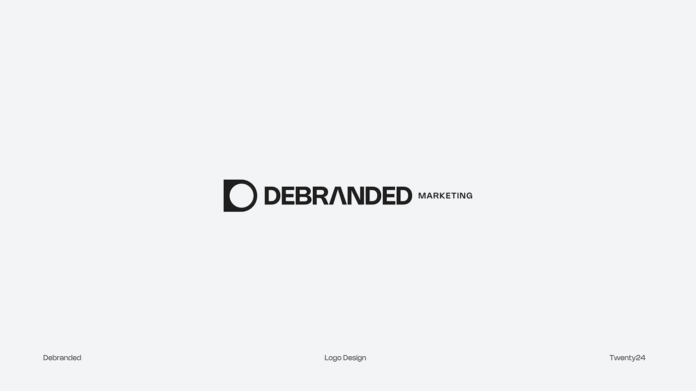 Debranded - Visual Identity by Cubex Design on Dribbble