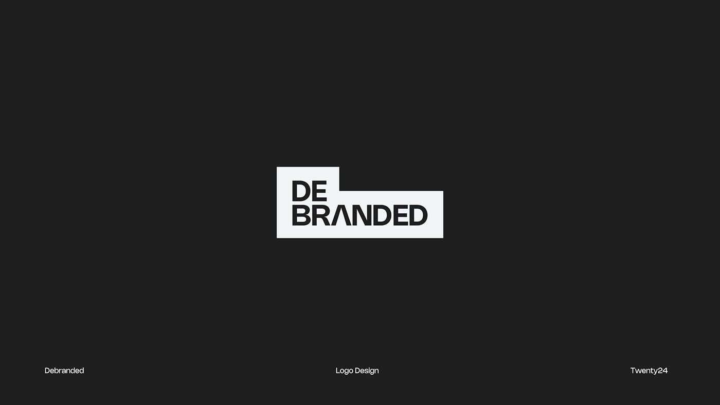 Debranded - Visual Identity by Cubex Design on Dribbble