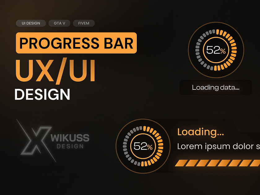 Progress Bar UI designs, themes, templates and downloadable graphic ...