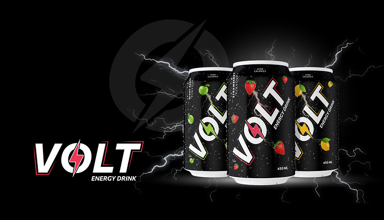 Volt Energy Drink by Saeculum Solutions Pvt Ltd on Dribbble