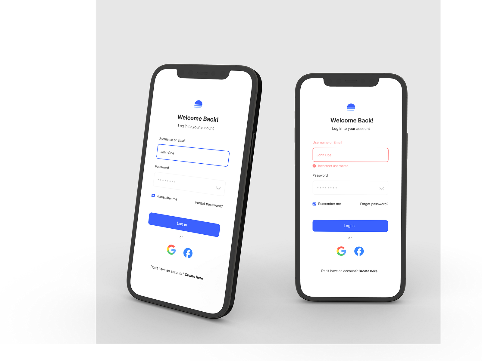 Sleek Login Interface Exploration by Rutuja Sawant on Dribbble