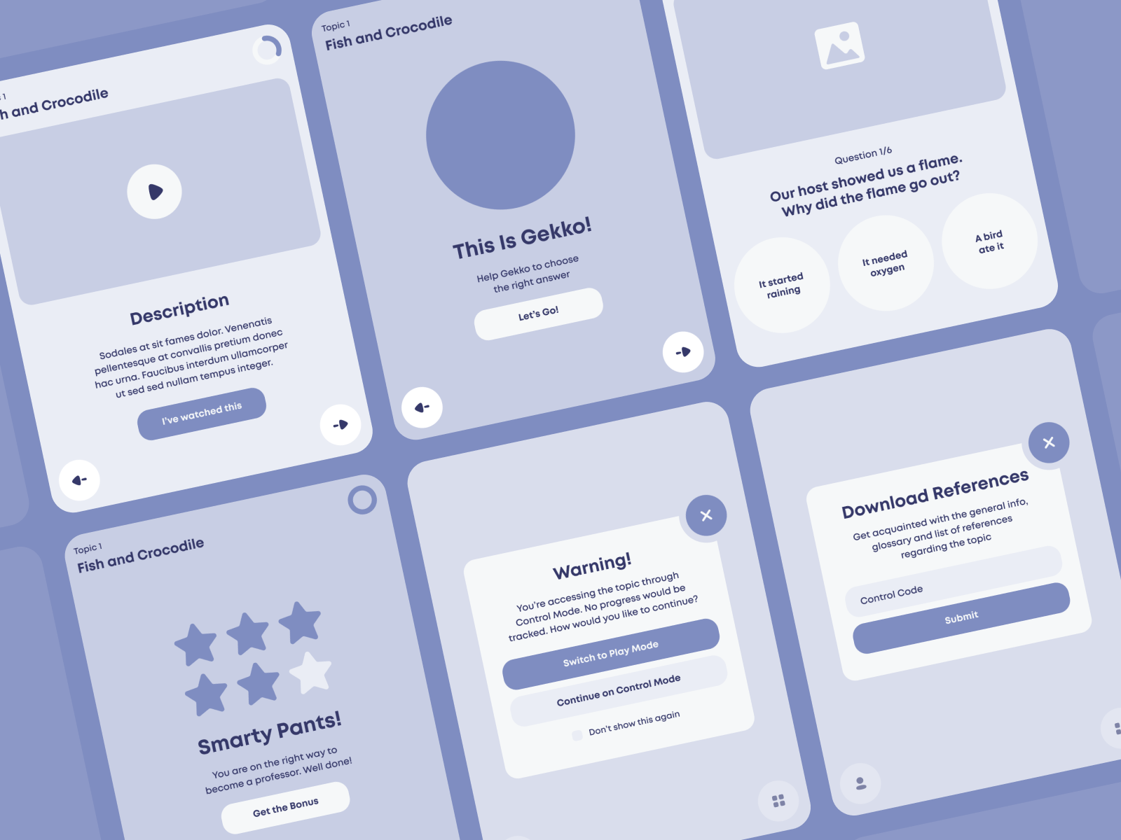 Educational Portal for Children | Wireframes by Faith Rosenberg on Dribbble