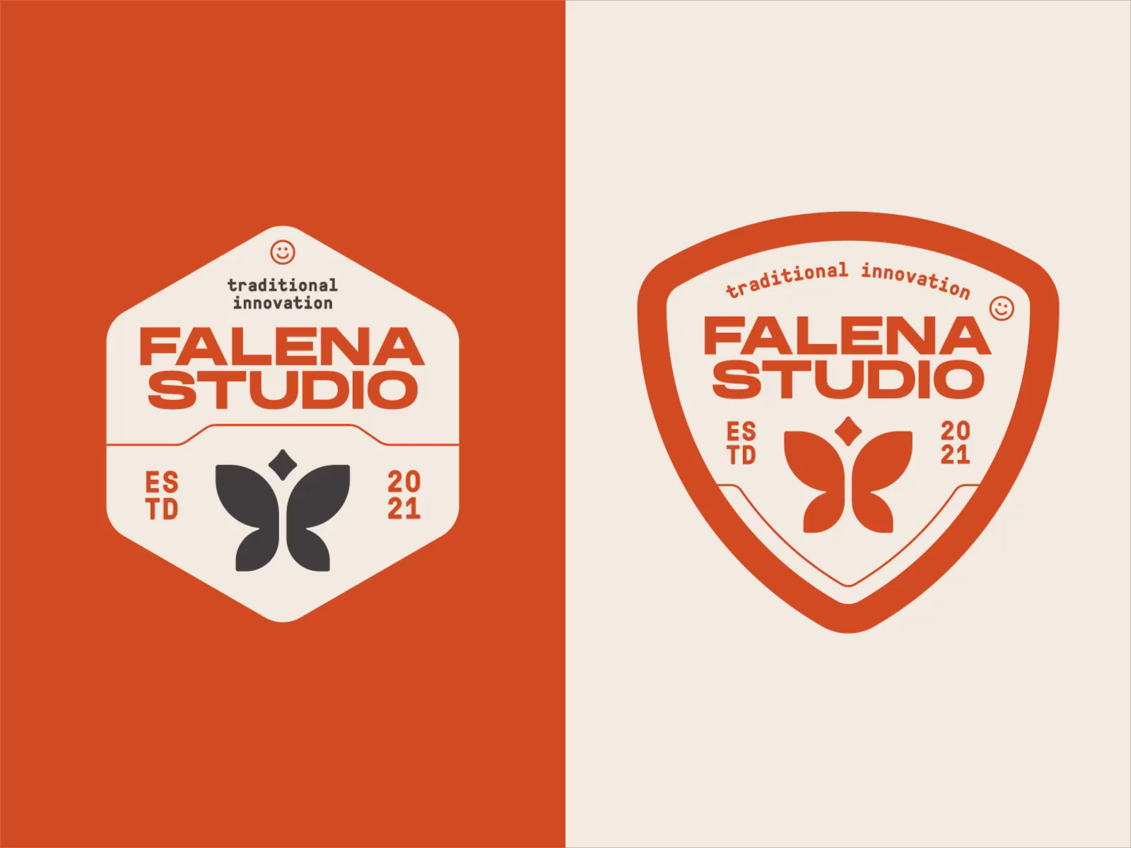 FALENA STUDIO – Double Lockup by Rhox on Dribbble