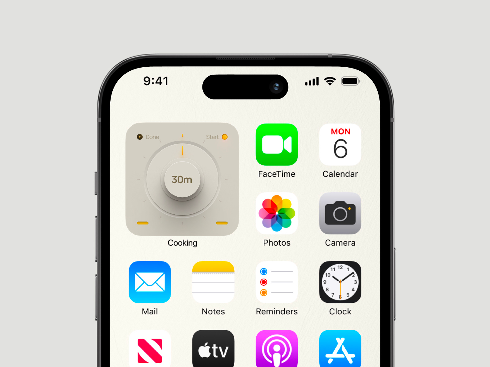 Cooking timer iOS widget design 👨‍🍳 by Vitaliy on Dribbble