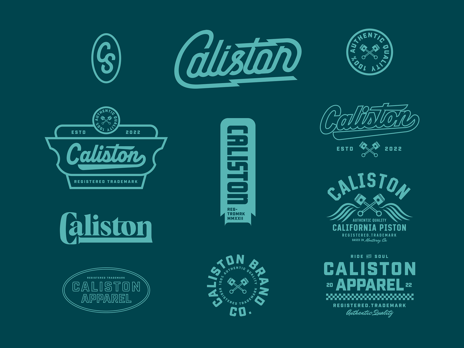 Caliston Branding Kit by GoldenbayStudio on Dribbble