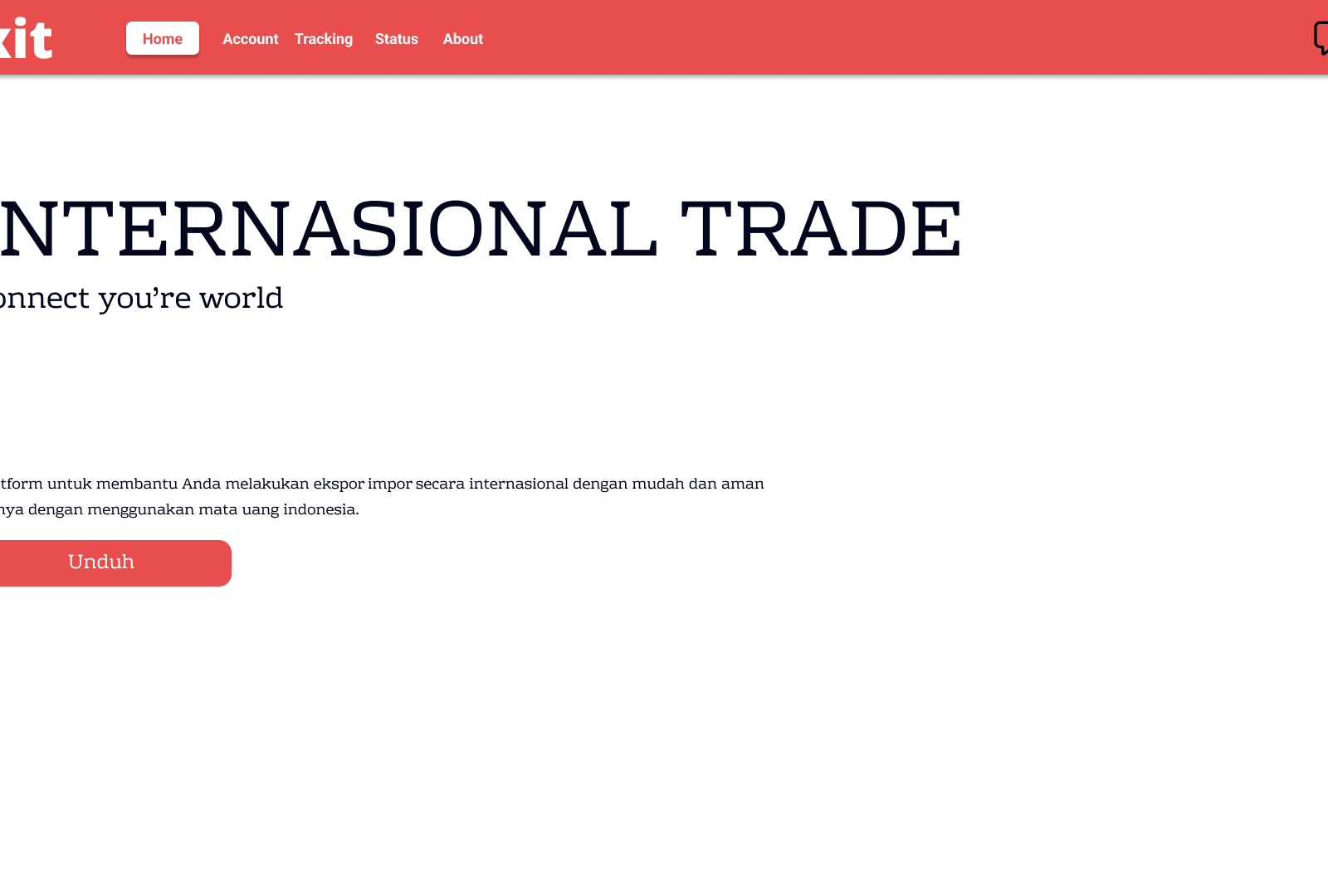 Ixit Internasional Trade Middleman UI by Muzammil Alvaro on Dribbble