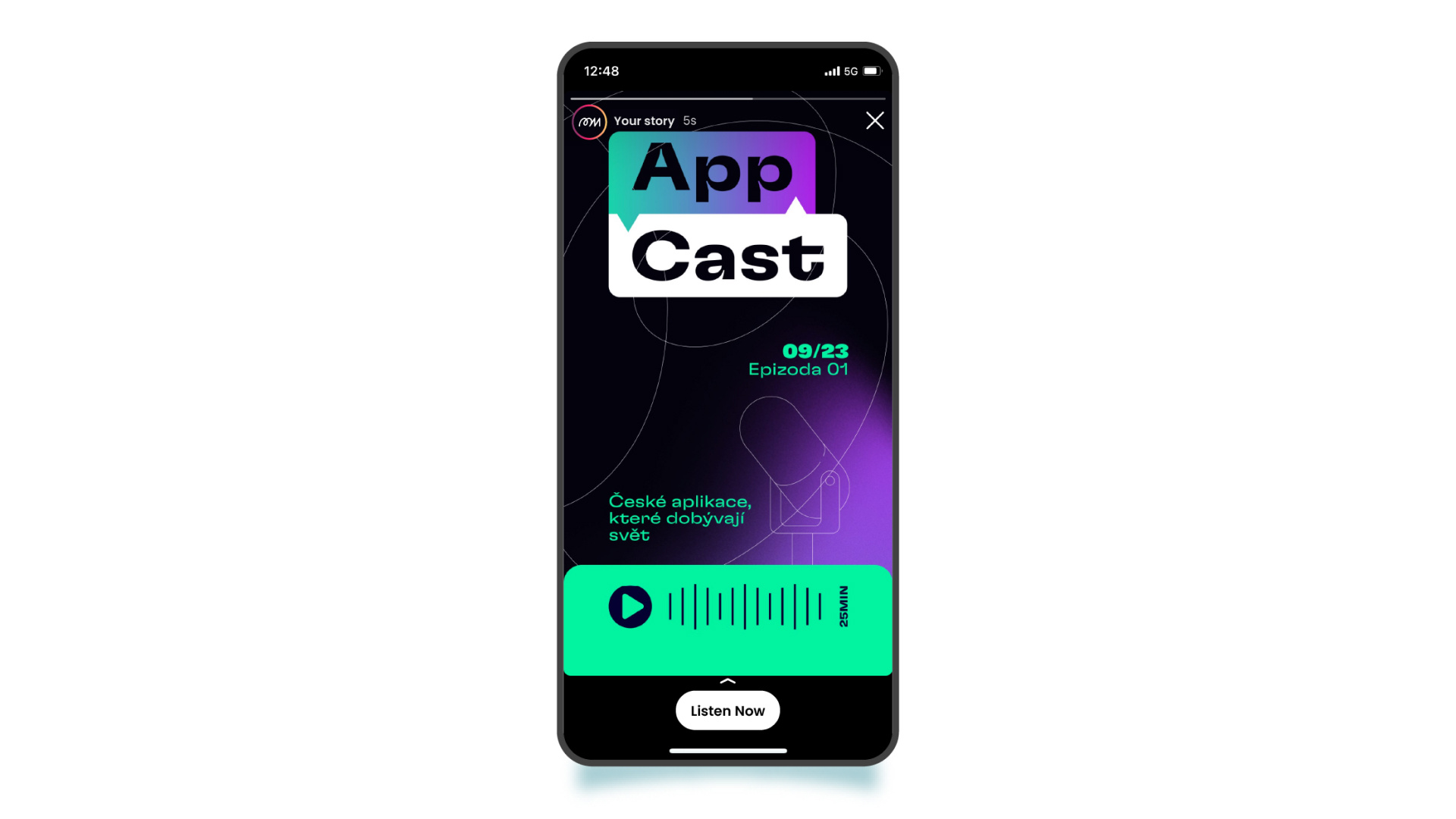 AppCast by Anna Vostruhová on Dribbble