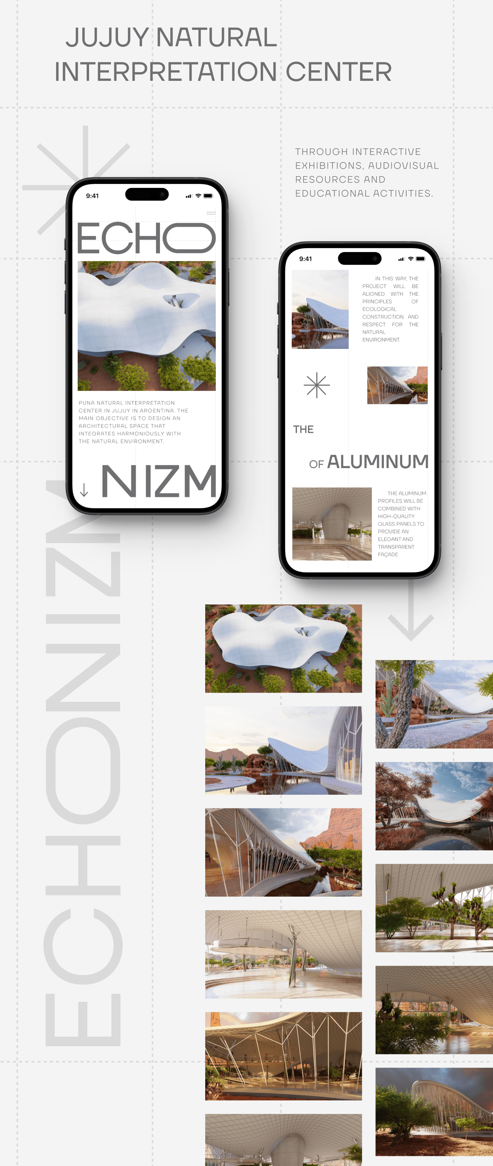 Jujuy Natural Interpretation Center - Minimalist Website Design by LAIN ...