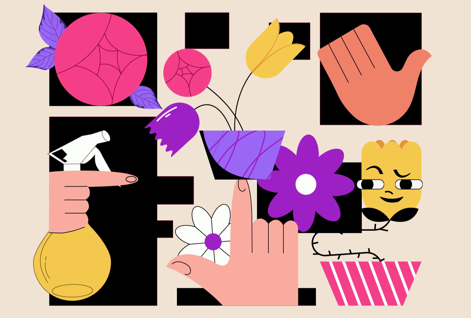 Flowers by Olga on Dribbble
