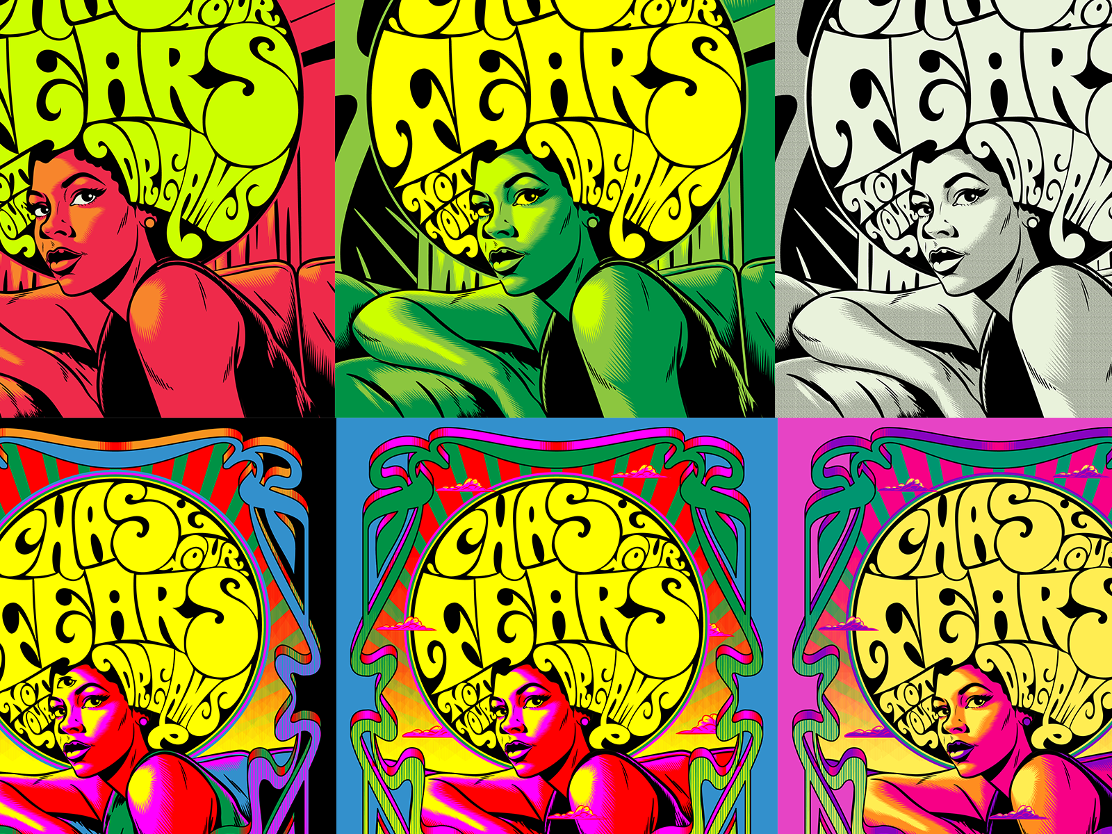 Chase your fears. Not your dreams. by Roberlan Borges Paresqui on Dribbble