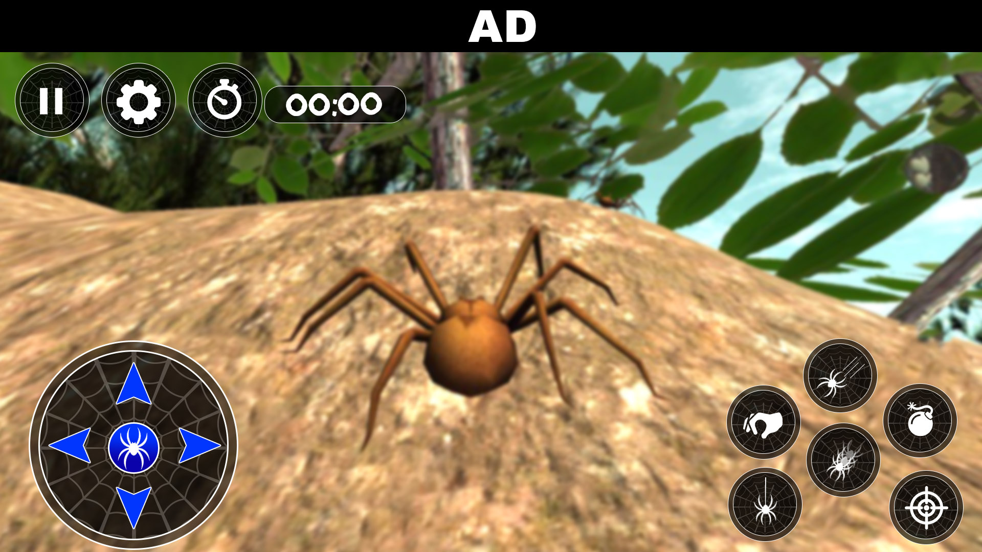 Spider Simulator Game UI by zainab majid on Dribbble