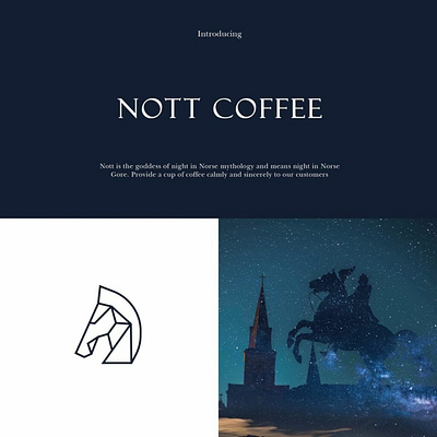 NOTT COFFEE / CAFE LOGO by DESPACE on Dribbble