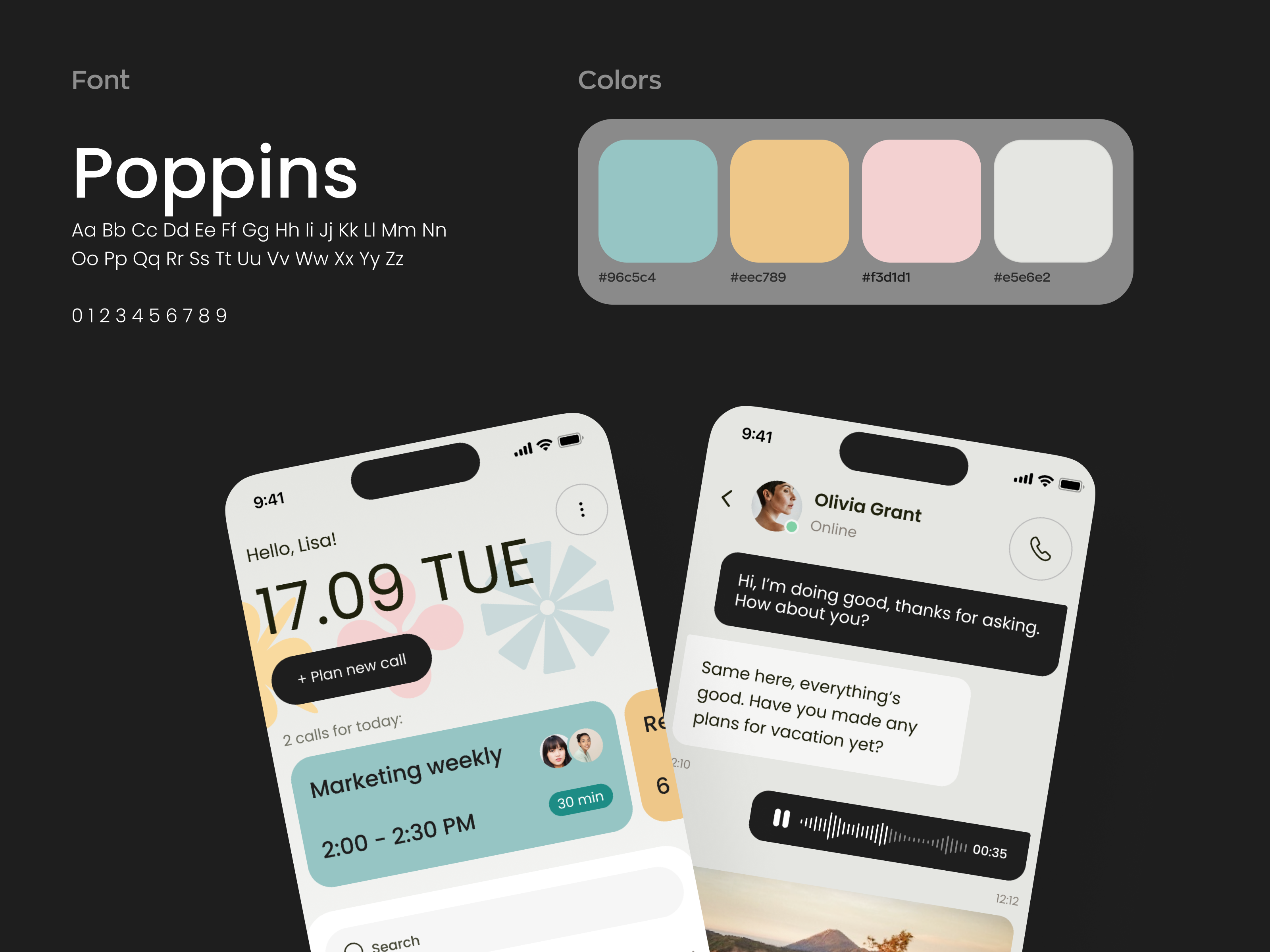 Messenger App Design Concept by Ronas IT | UI/UX Team on Dribbble