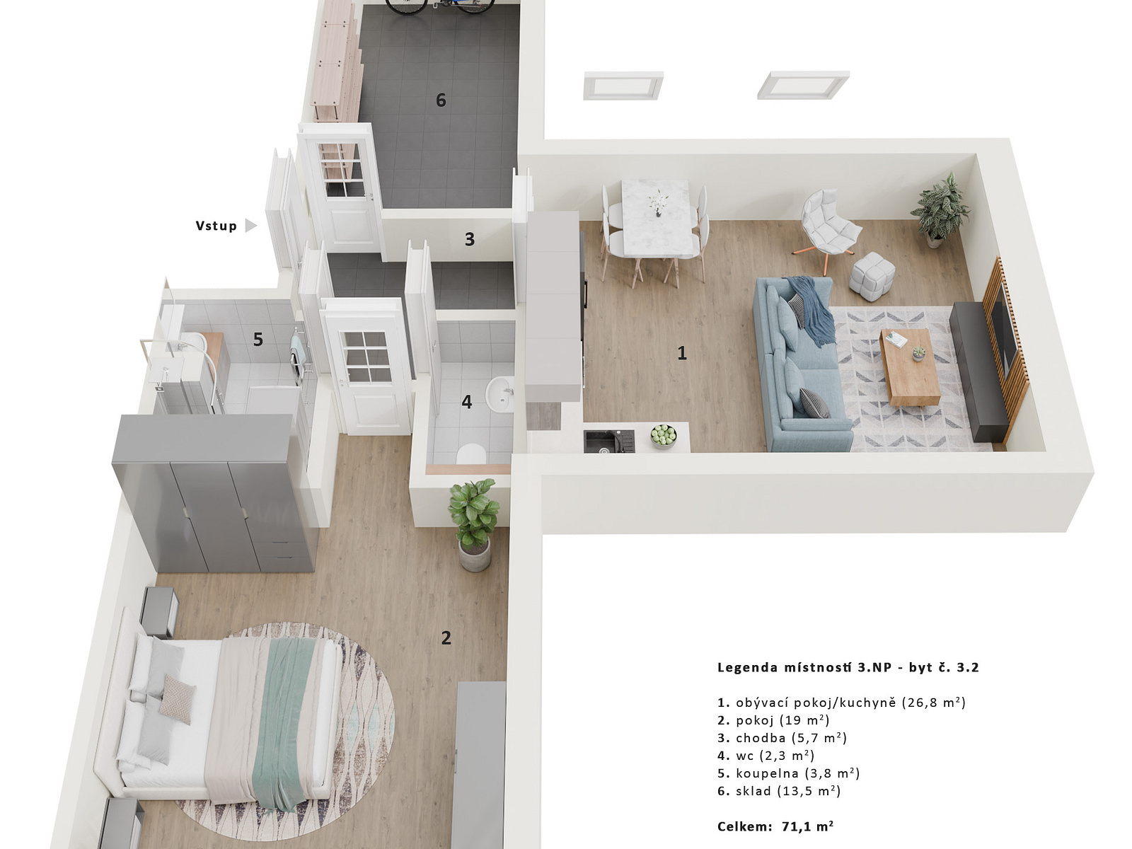 Floor plan visualization by CreativeKa on Dribbble