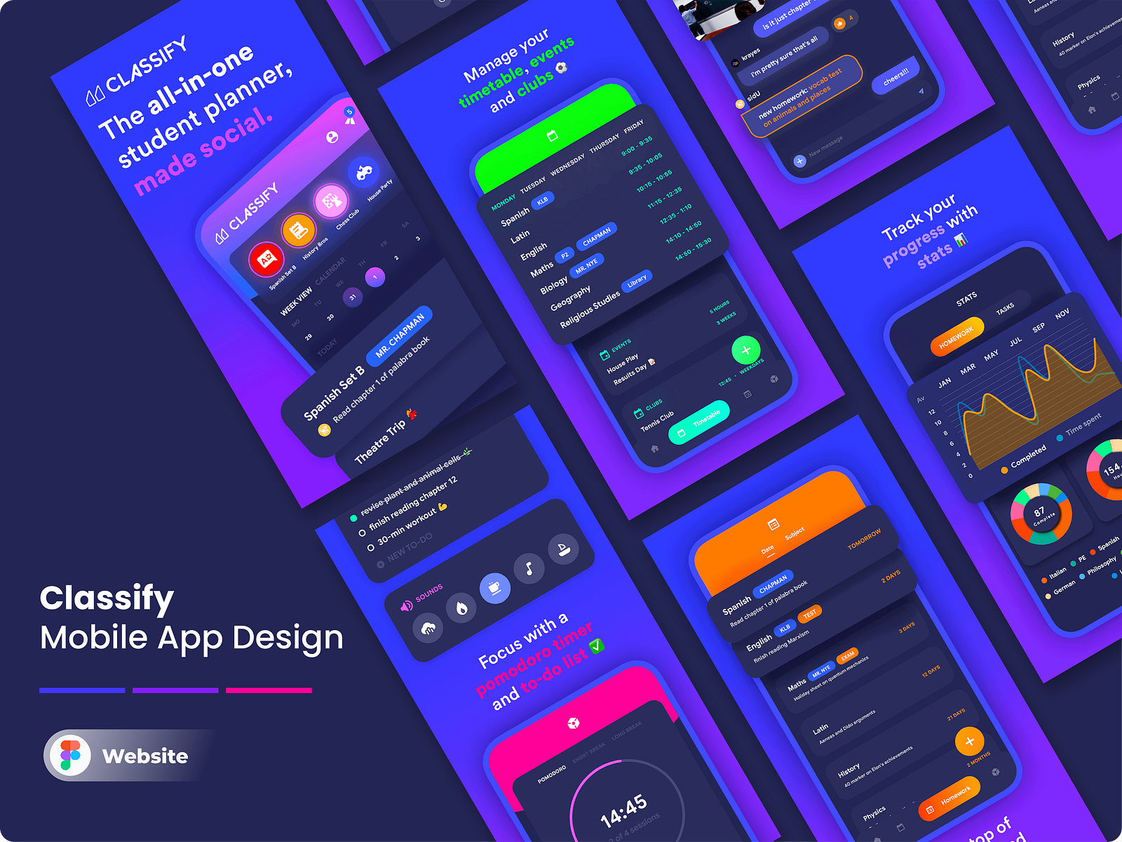 Classify Mobile App Design by Abdul Ahad on Dribbble