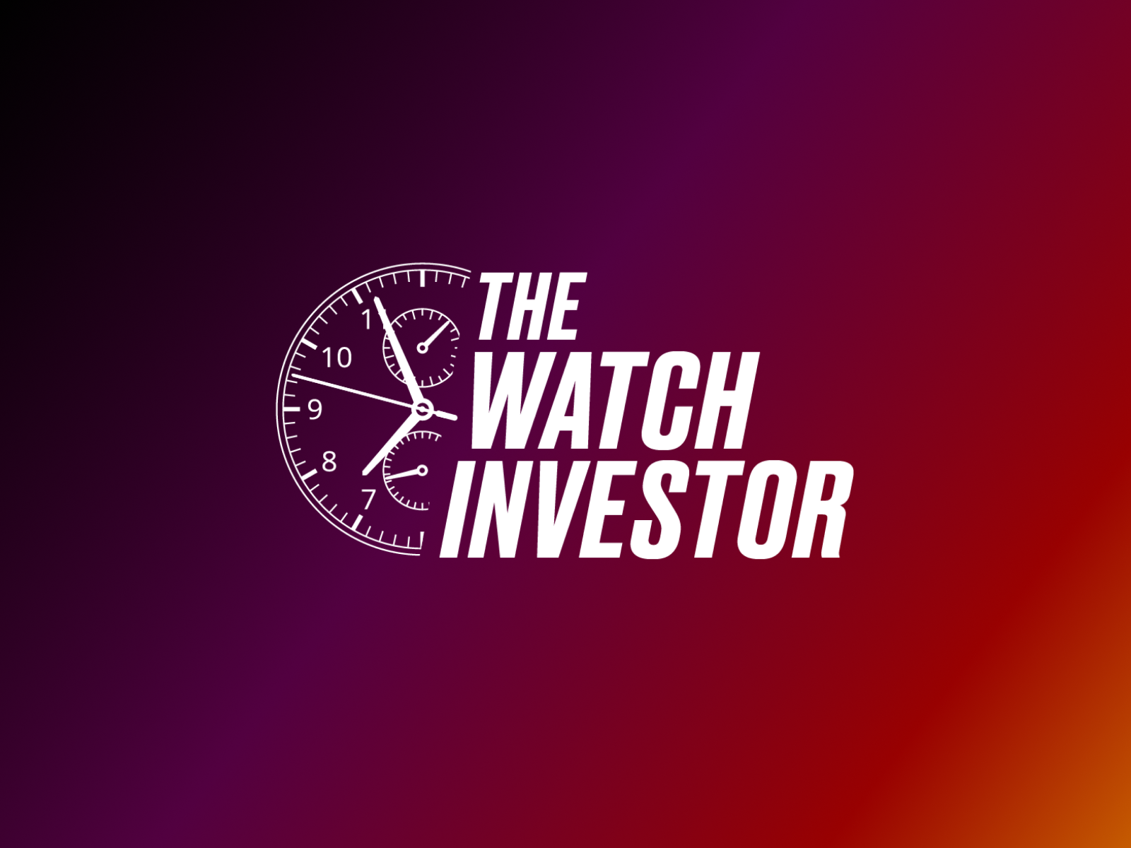 The Watch Investor Logo by Antoine Joly on Dribbble
