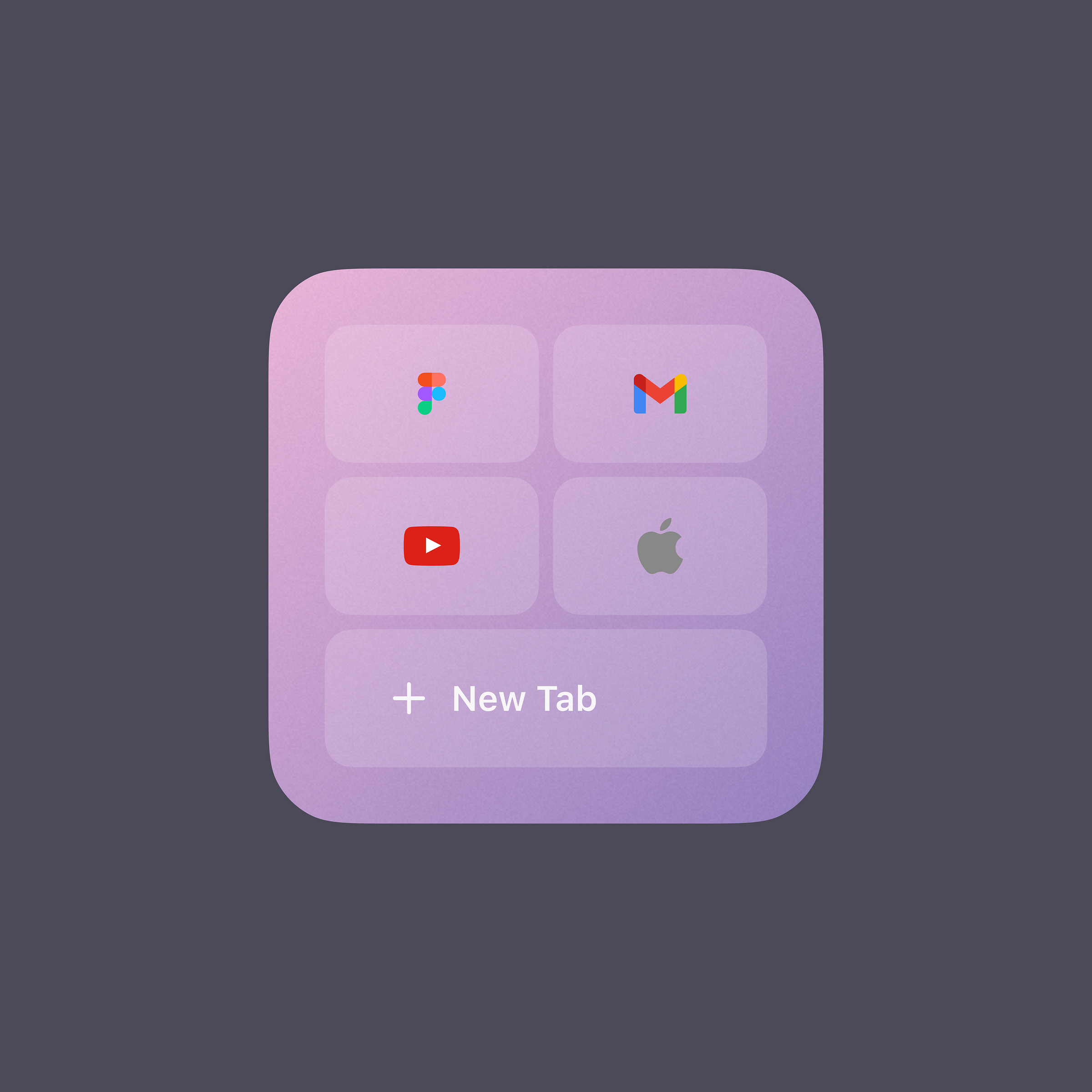 Widget for Arc browser by Anastasiia Meleshina on Dribbble