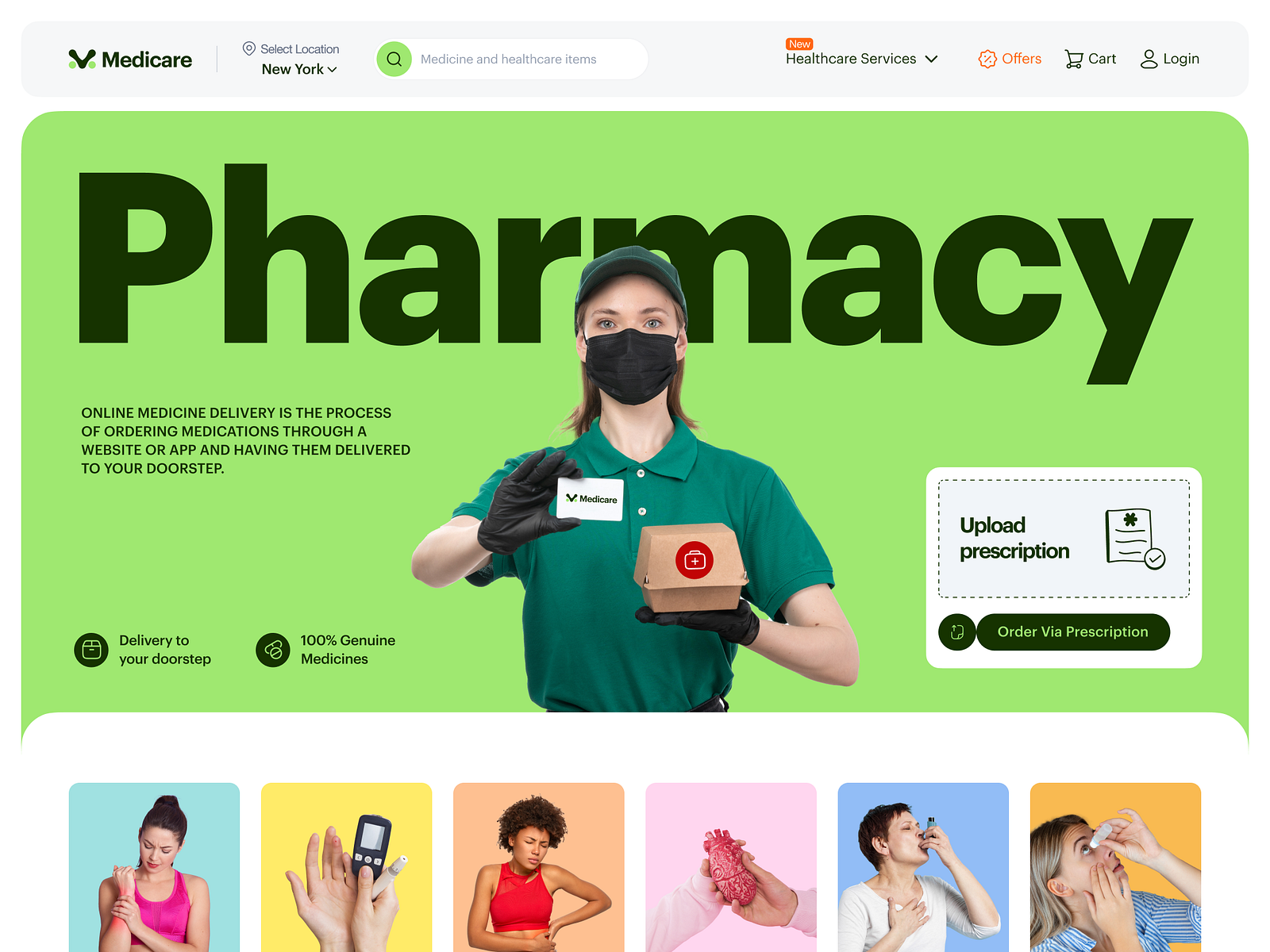 E-commerce Pharmacy Store design by Muhammad Muzammil on Dribbble