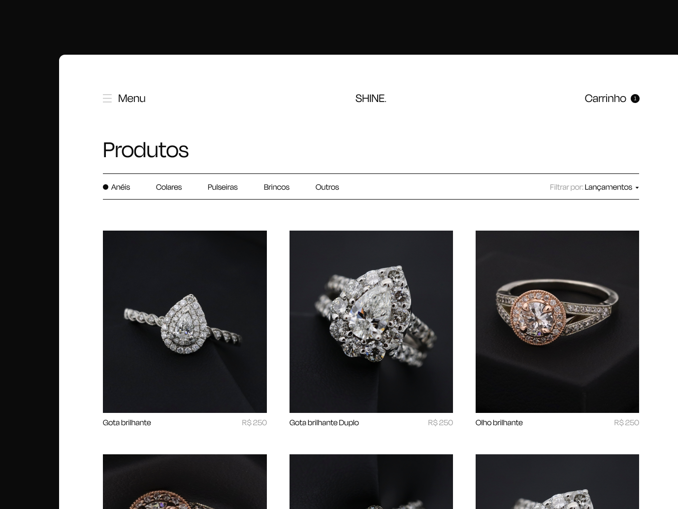 E-commerce Layout Concept Idea by Miguel on Dribbble