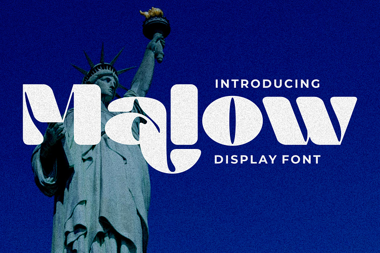 Logo Display Font - Malow Font by PutraCetol Studio on Dribbble