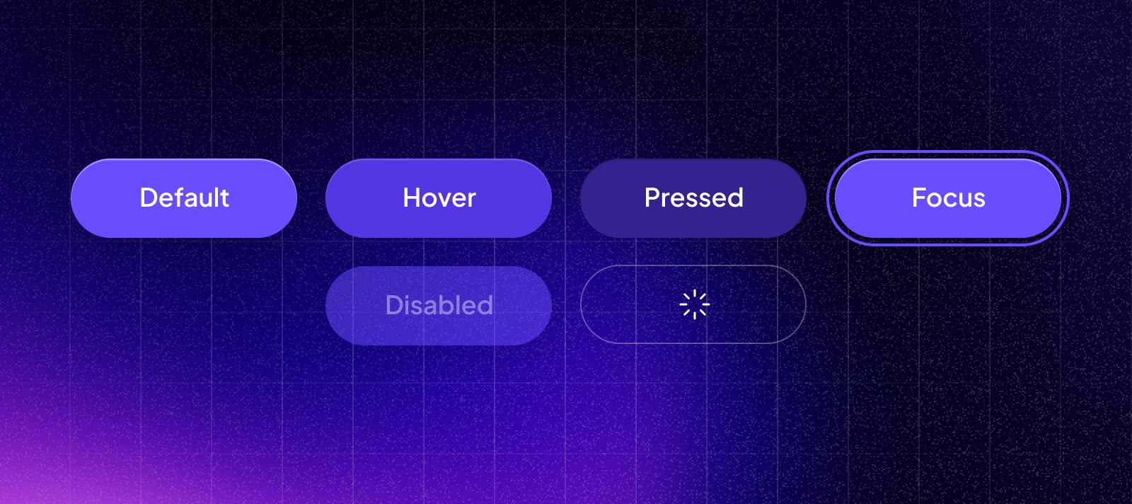 Buttons: Cheat sheet – Nucleus UI by Thomas Budiman on Dribbble