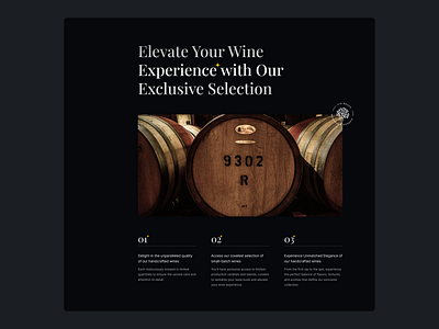 Wine Club Website by Binh Nguyen on Dribbble
