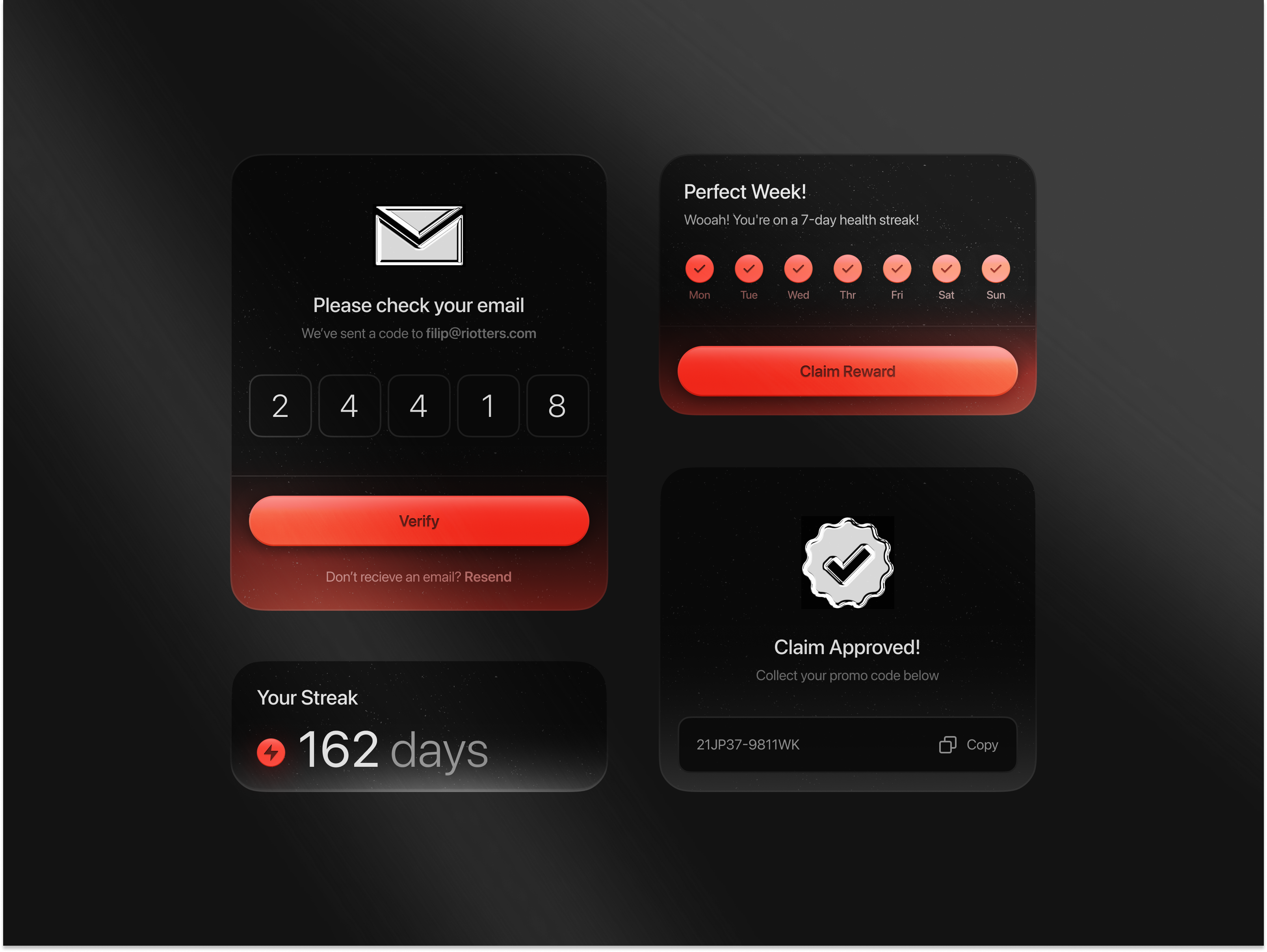 Browse thousands of Streak images for design inspiration | Dribbble
