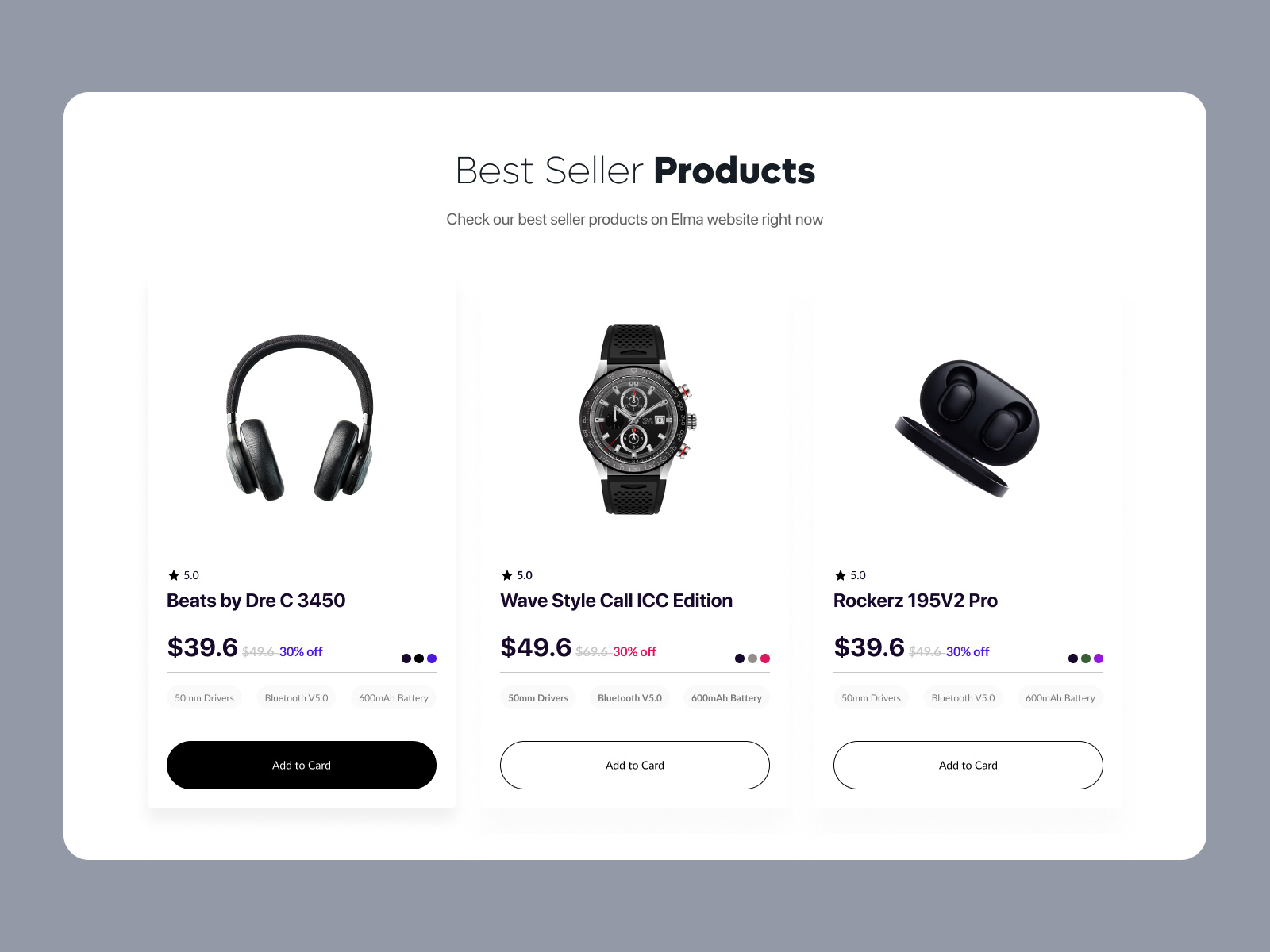 E-commerce & Shopping web ui design by Roohi Koohi on Dribbble