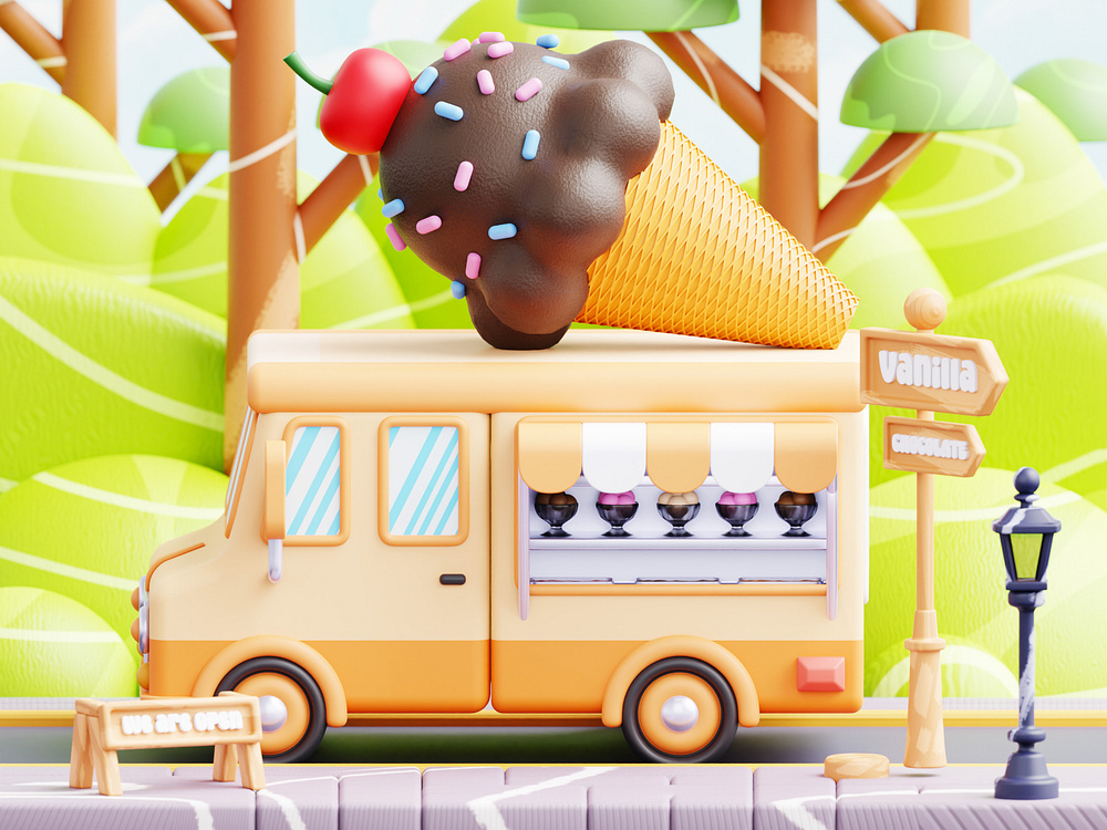 Browse thousands of Ice Cream images for design inspiration | Dribbble