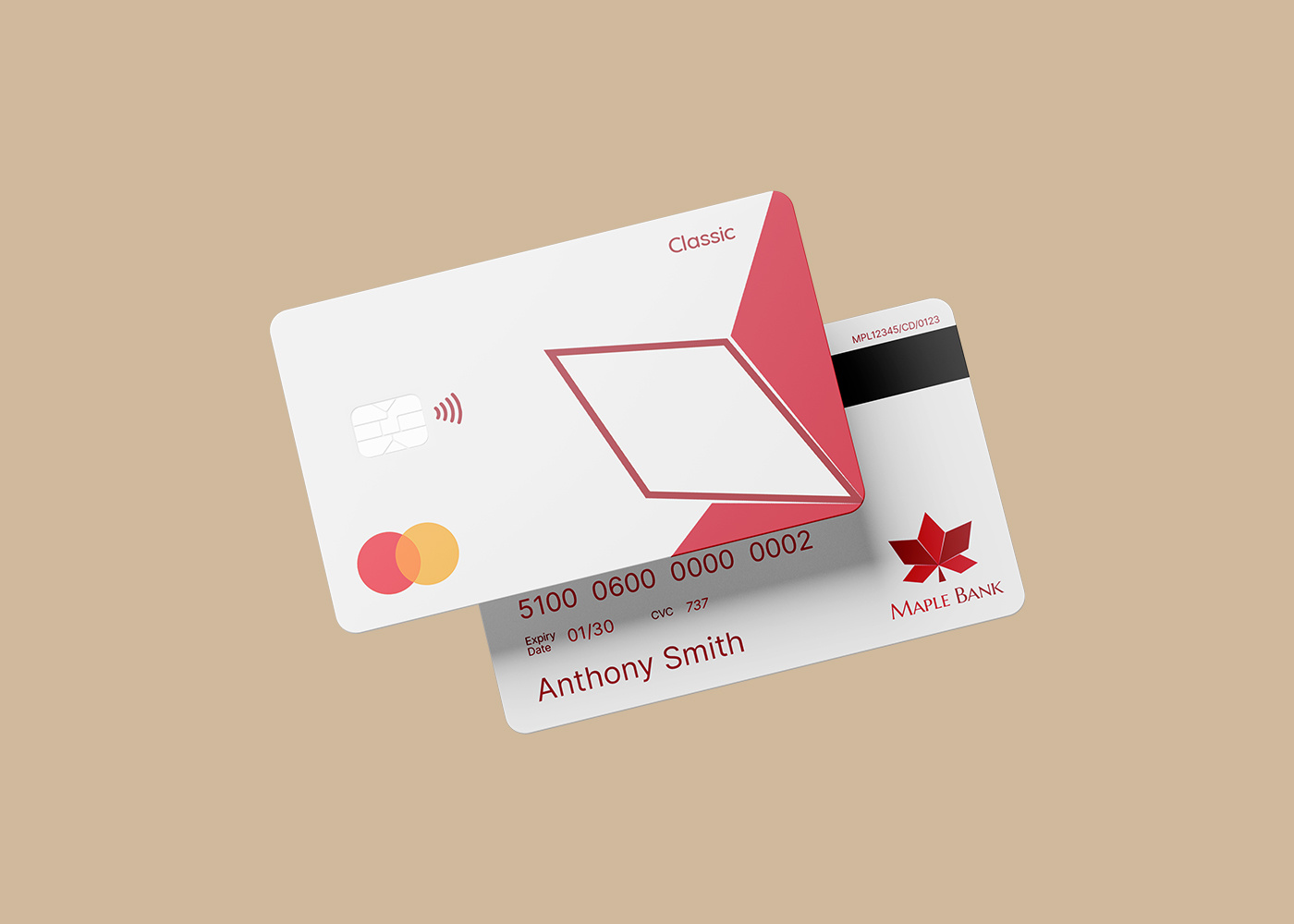 Maple Bank | Debit Card Design Concept by Hashir A. Mirza on Dribbble