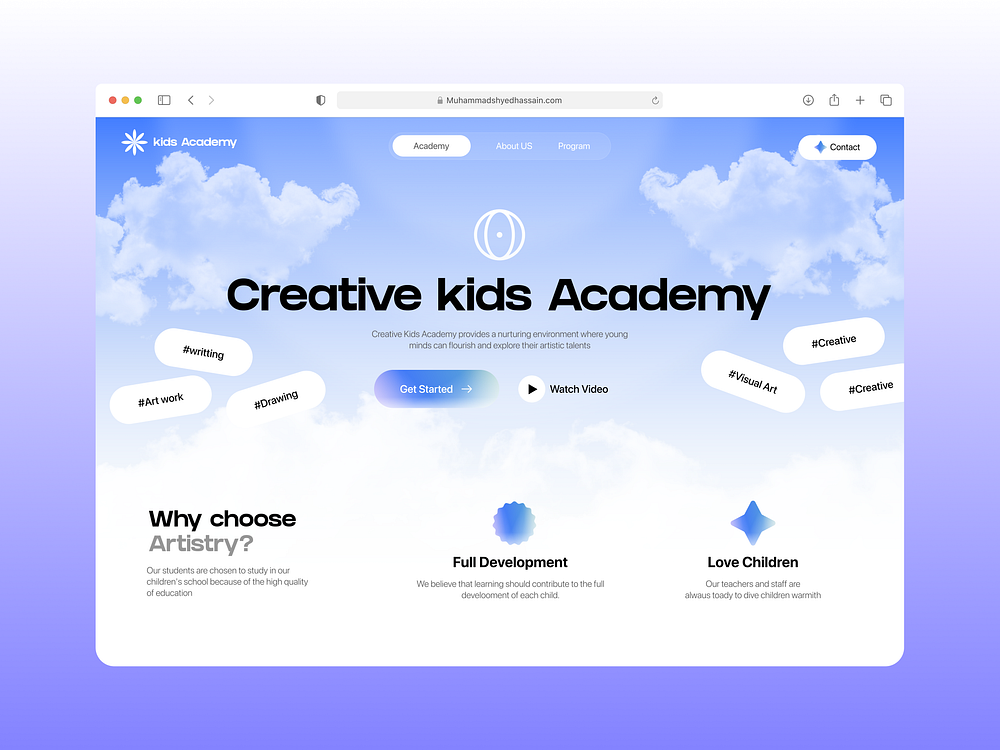 Browse thousands of Youth Website images for design inspiration | Dribbble