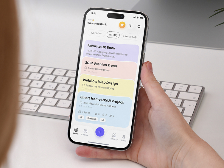 Note App Uxui Design By Rakib Kowshar For Orizon Uiux Design Agency On Dribbble
