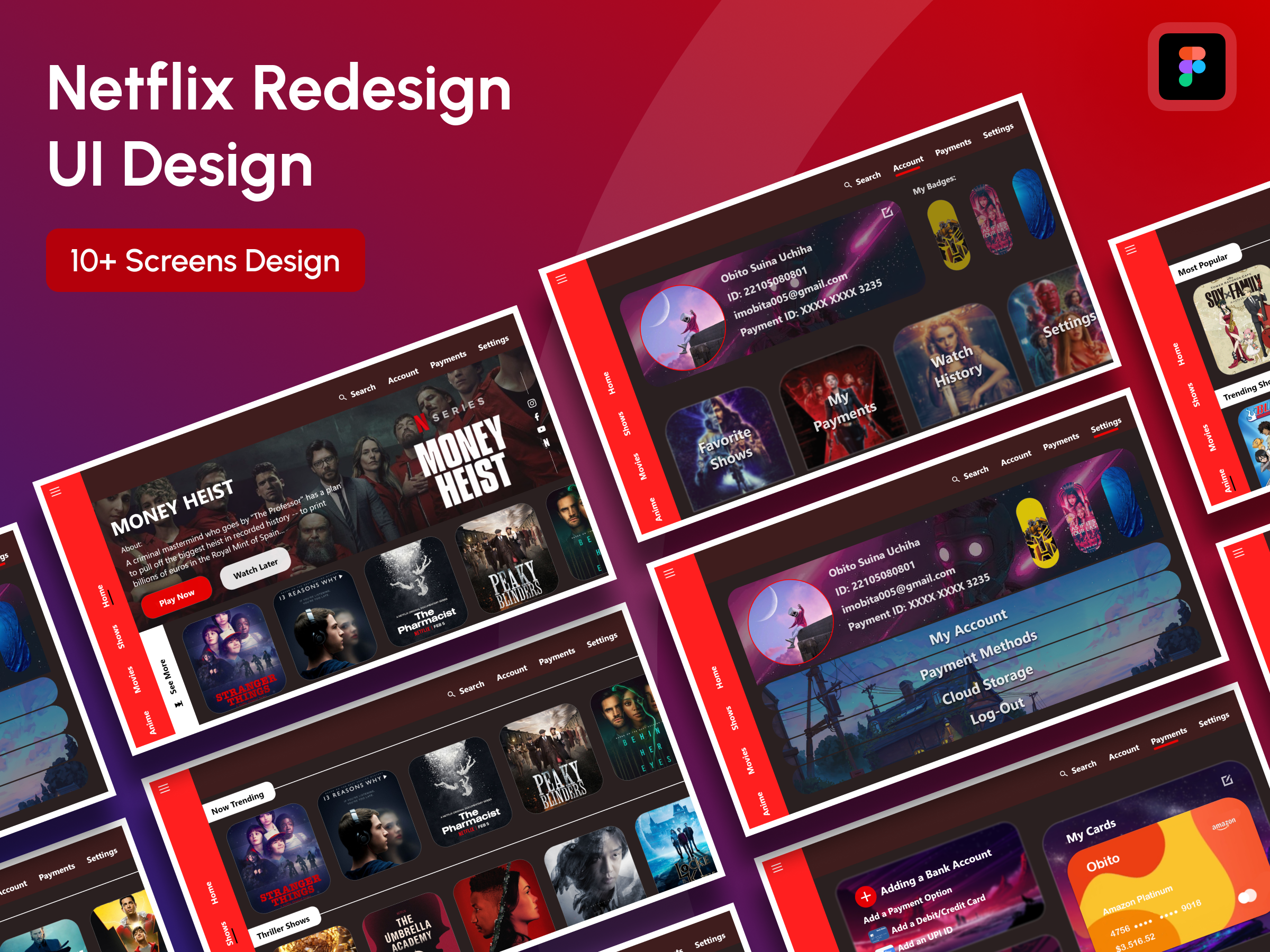 Netflix Web Design designs, themes, templates and downloadable graphic ...
