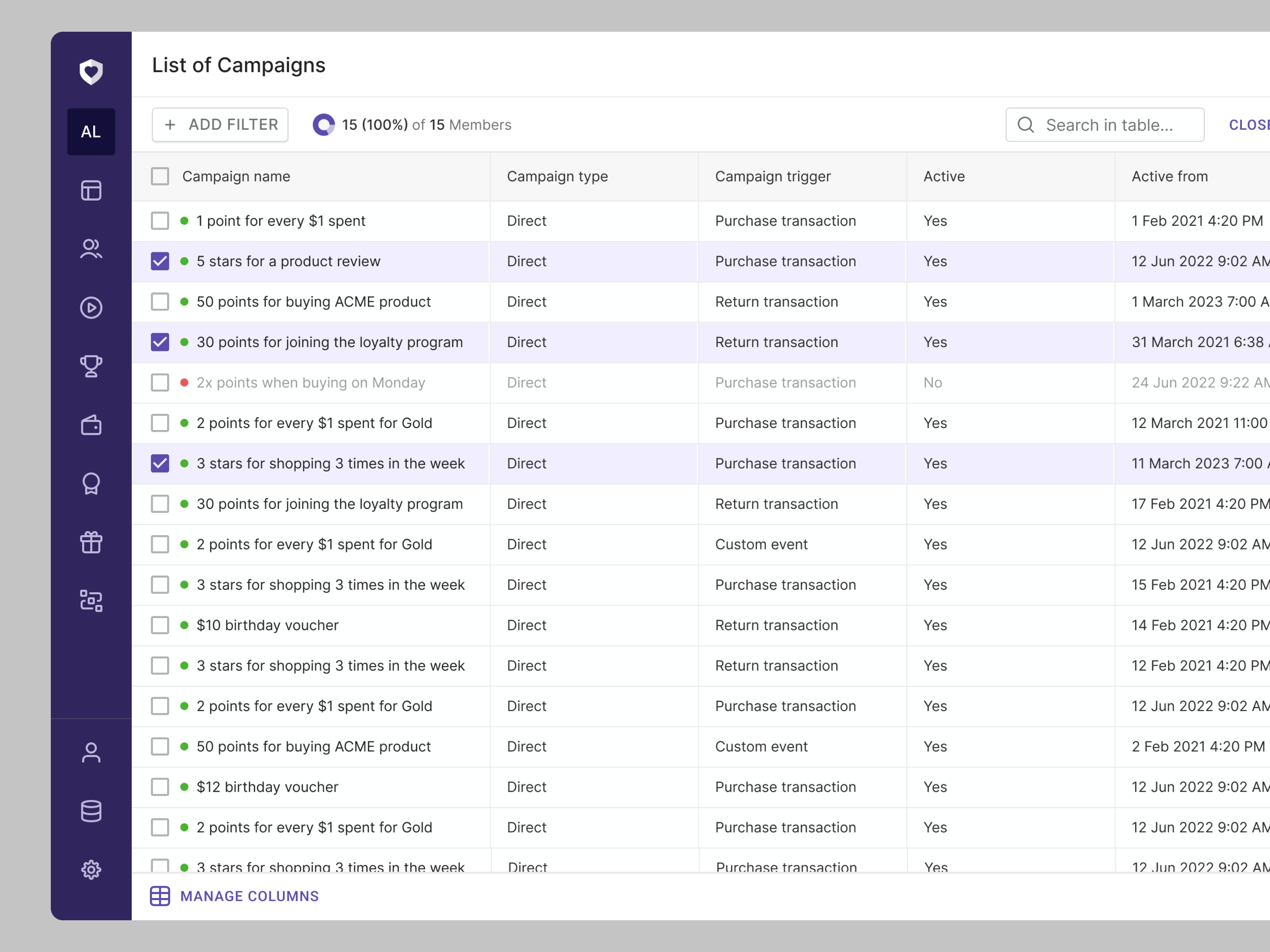 Table List designs, themes, templates and downloadable graphic elements ...