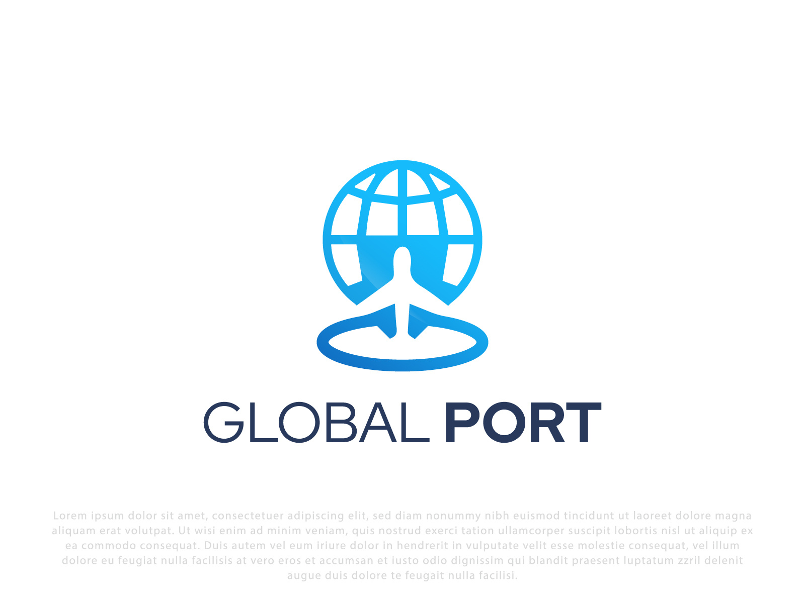 Global Immigration Logo- Sky, Air, Aero, Flight, Port Logo by Jishan ...