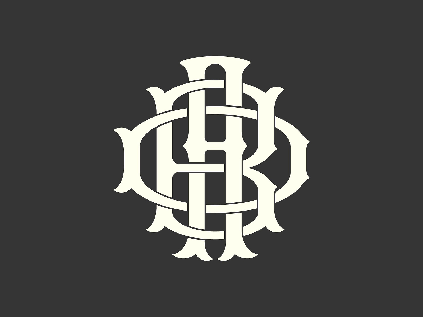 BAD Monogram Logo by DR3 on Dribbble