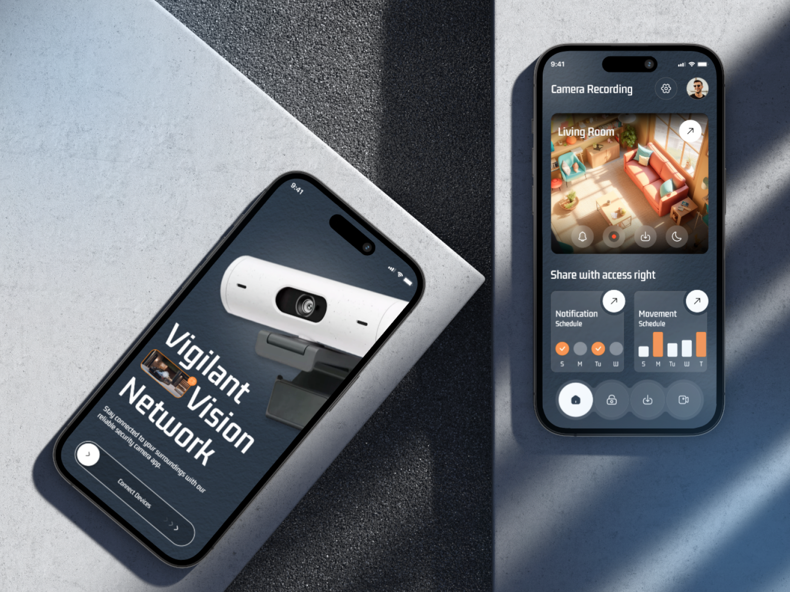 360 SmartCam – Home Security Mobile App by MQoS UI/UX for MultiQoS on ...