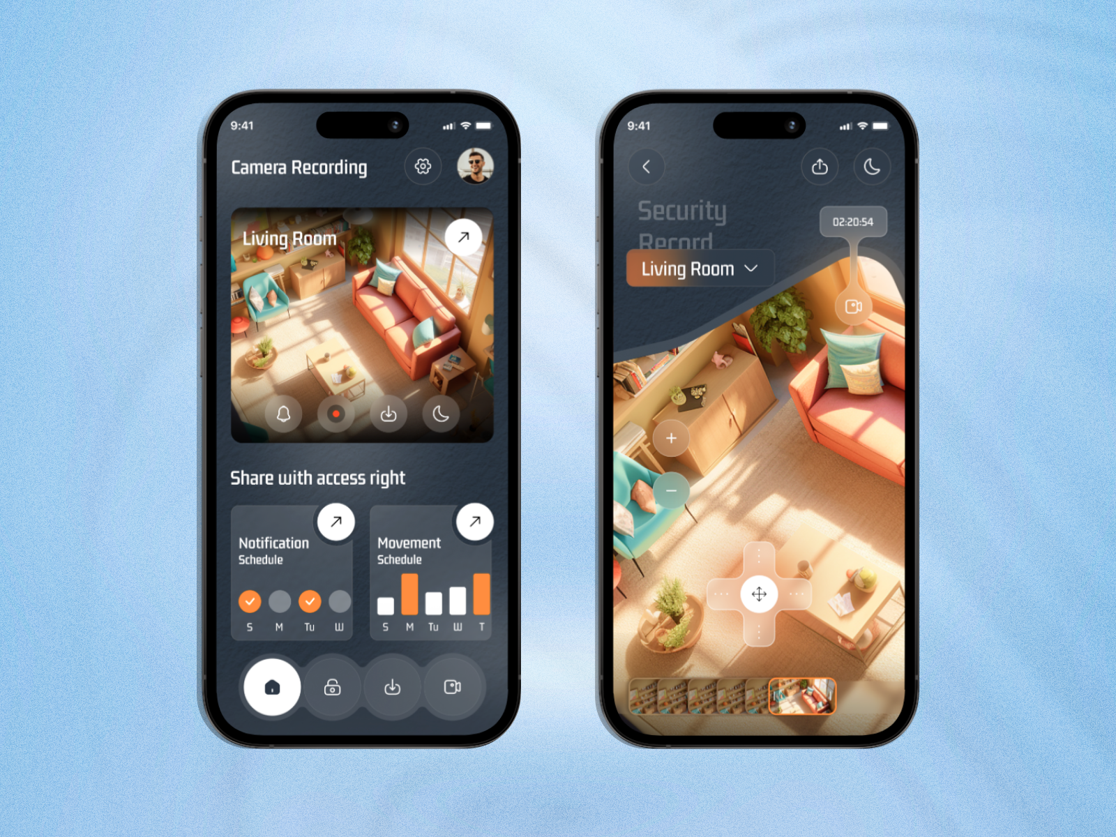 360 SmartCam – Home Security Mobile App by MQoS UI/UX for MultiQoS on ...