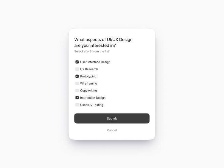 Popup Modal Design | Minimal & Modern Modal for UI Design by Vikas ... Popup Modal Design | Minimal & Modern Modal for UI Design by Vikas ...