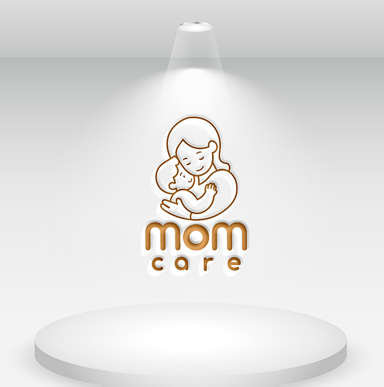 mom care logo design by Rima Banu (Graphics & Ui/Ux Designer) on Dribbble