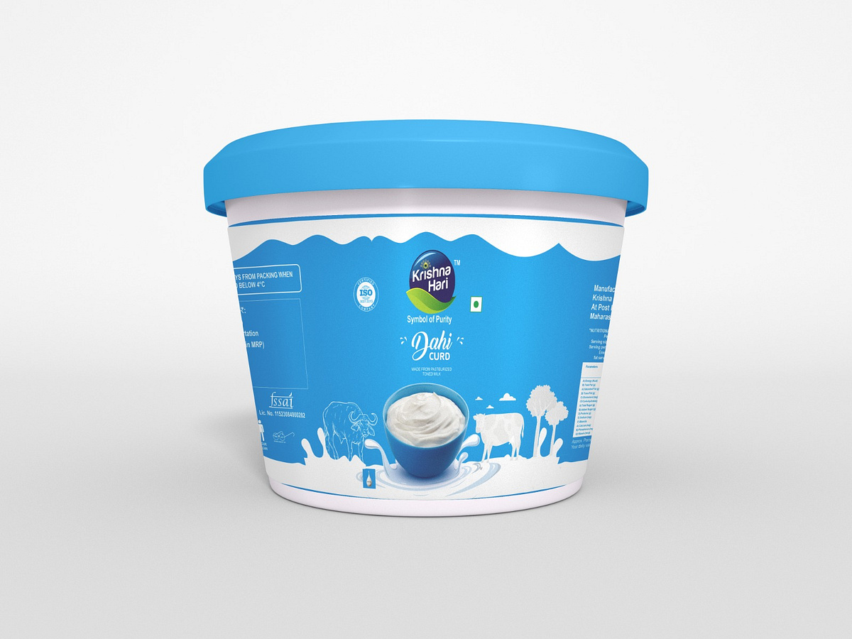 Curd Packaging designs, themes, templates and downloadable graphic ...